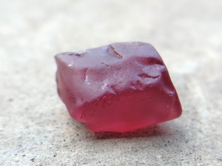 Natural Red Spinel Rough Stone from Vietnam - Danu Group