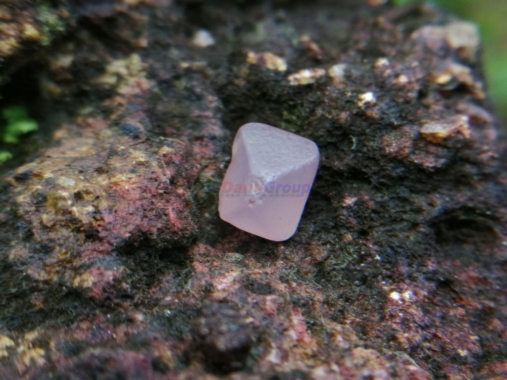 Natural Light Pink Spinel Octahedron Crystal Sri Lanka - Danu Group