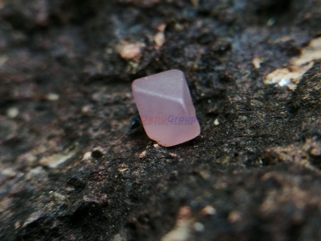 Natural Light Pink Spinel Octahedron Crystal Sri Lanka - Danu Group