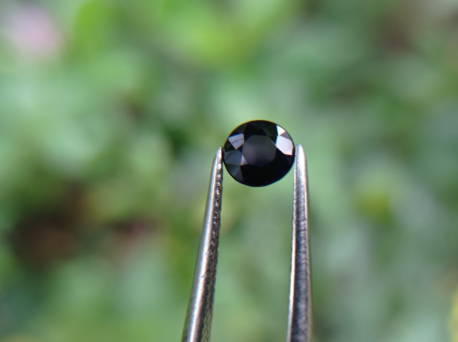 Kaka Blue Stone - Ceylon Natural Dark Blue Sapphire - Danu Group