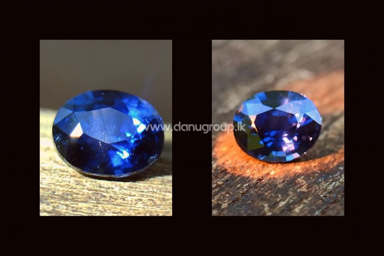 Ceylon Natural Color Change Sapphire - Danu Group