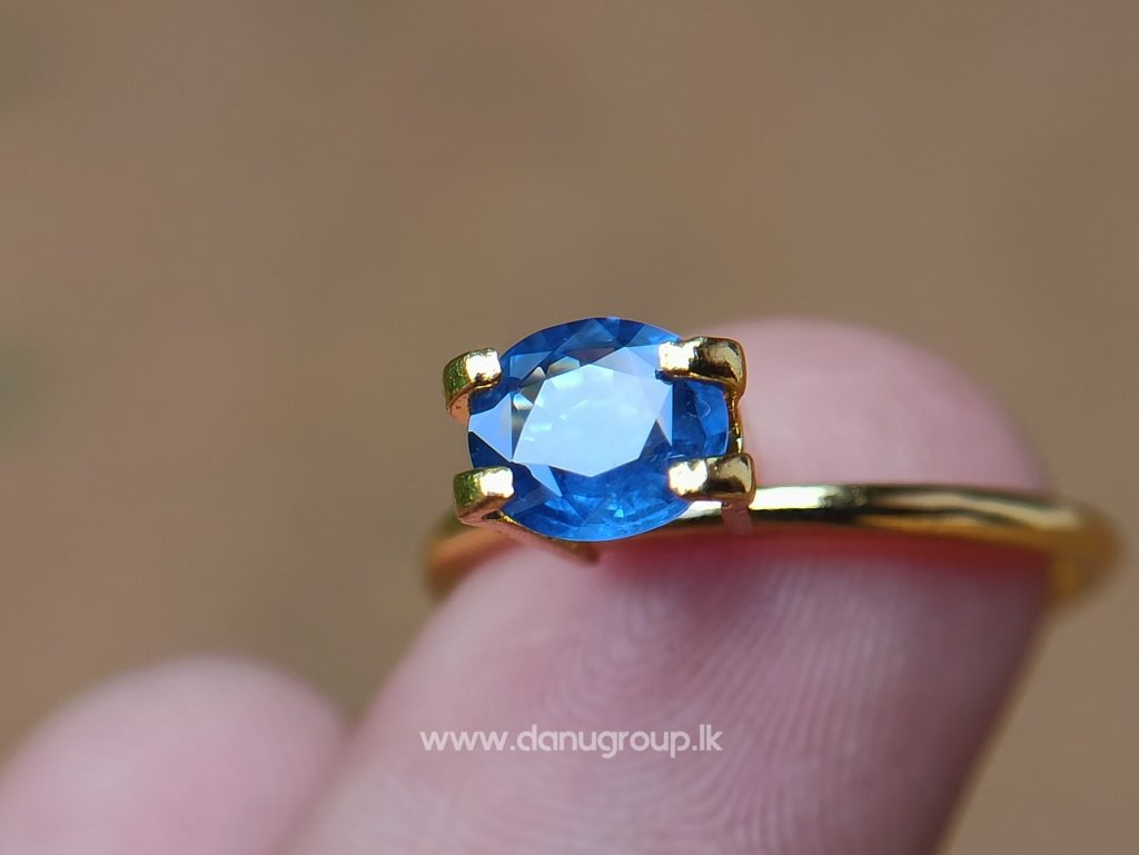 Ceylon Cornflower Blue Sapphire - Danu Group