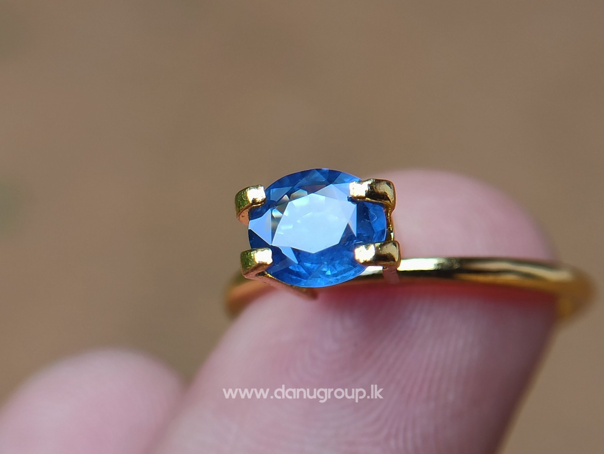 Ceylon Cornflower Blue Sapphire - Danu Group