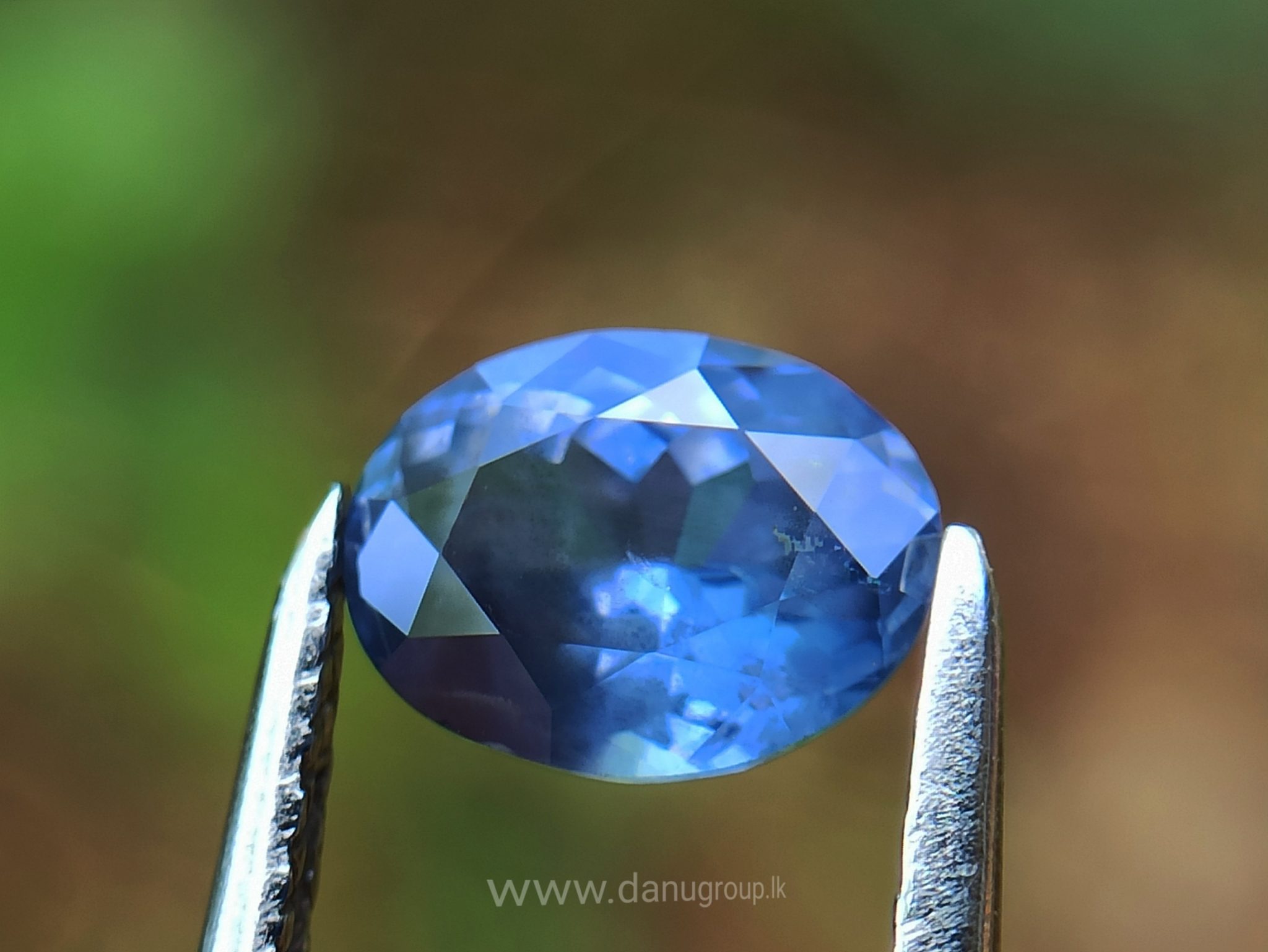 Ceylon Natural Cornflower Blue Sapphire - Danu Group