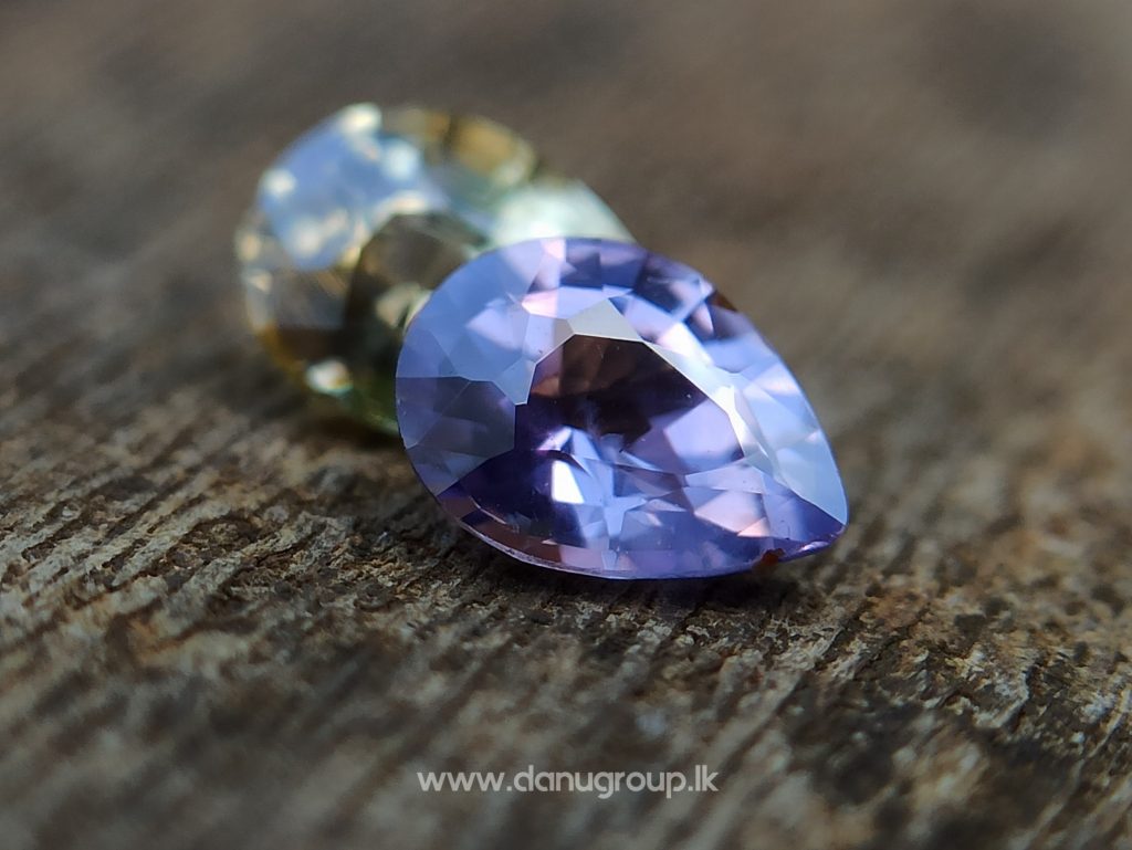 Ceylon Natural Fancy Sapphire Couple - Danu Group