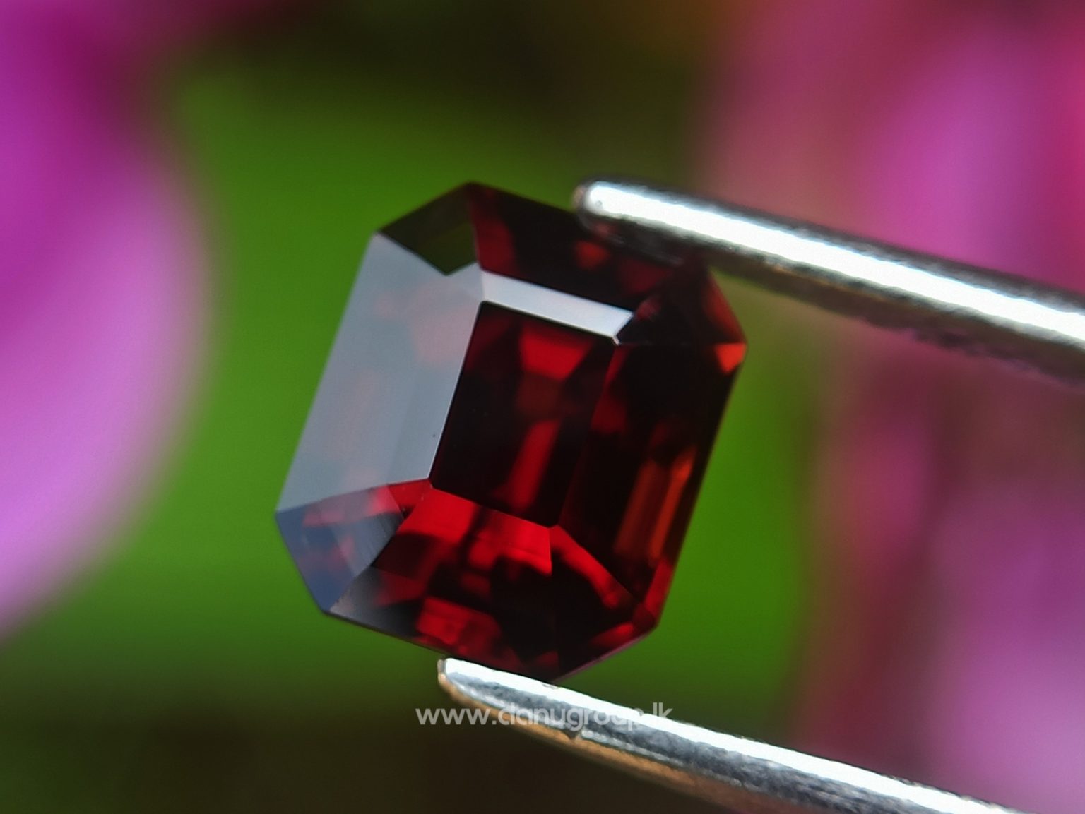 Ceylon Natural Red Zircon - Danu Group