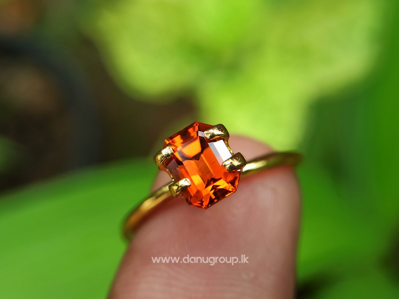 Natural Vivid Orange Spessartite Garnet - Danu Group