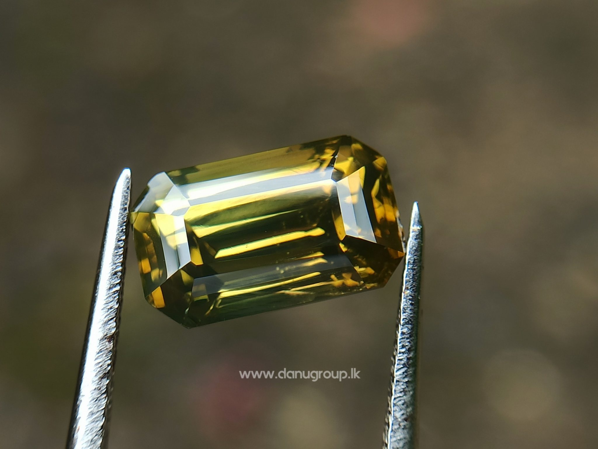 Ceylon Natural Greenish-Yellow Zircon - Danu Group