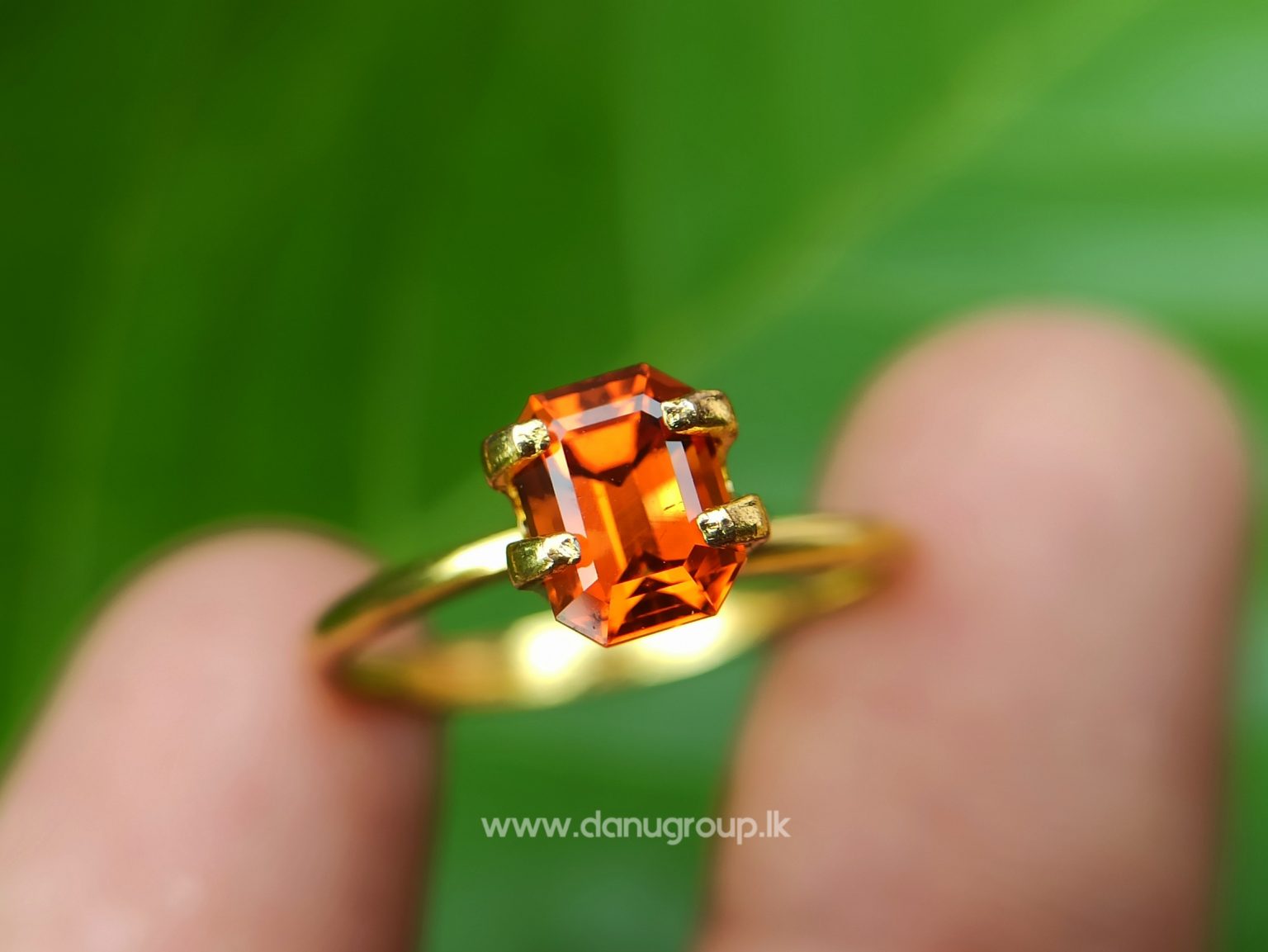 Natural Vivid Orange Spessartite Garnet - Danu Group