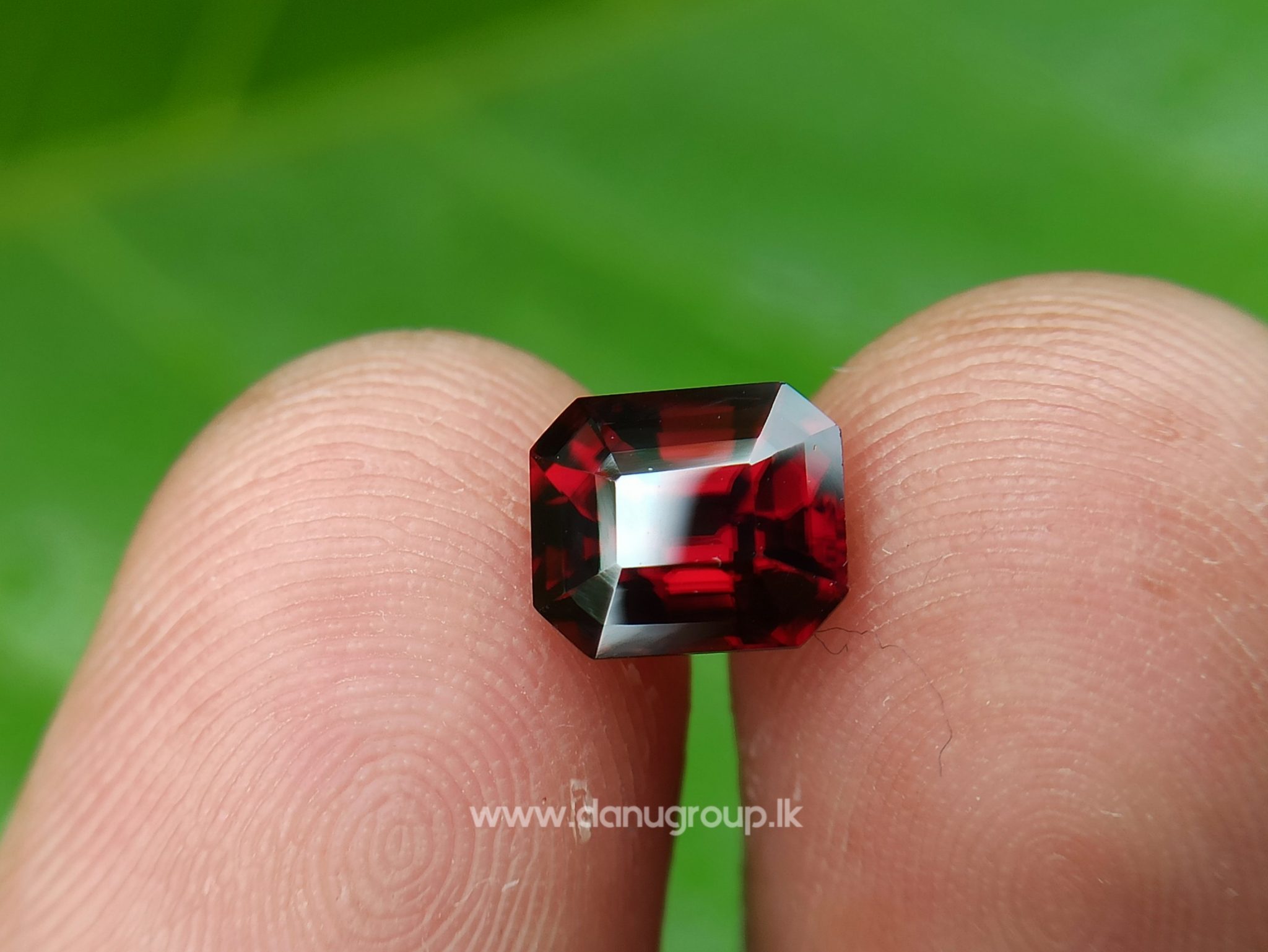 Ceylon Natural Red Zircon - Danu Group