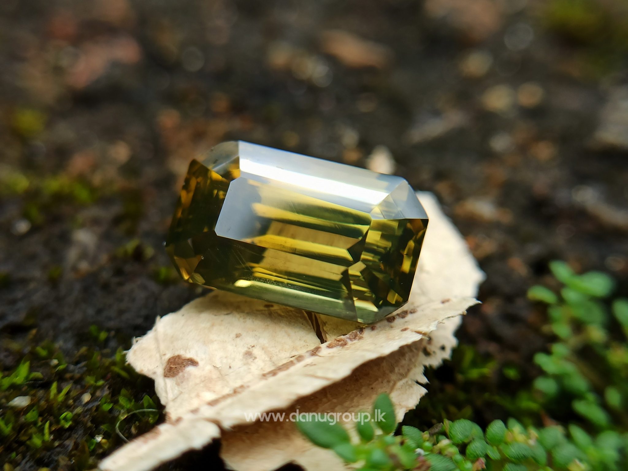 Ceylon Natural Greenish-Yellow Zircon - Danu Group