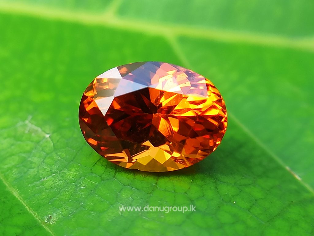Natural Vivid Orange Spessartite Garnet - Danu Group