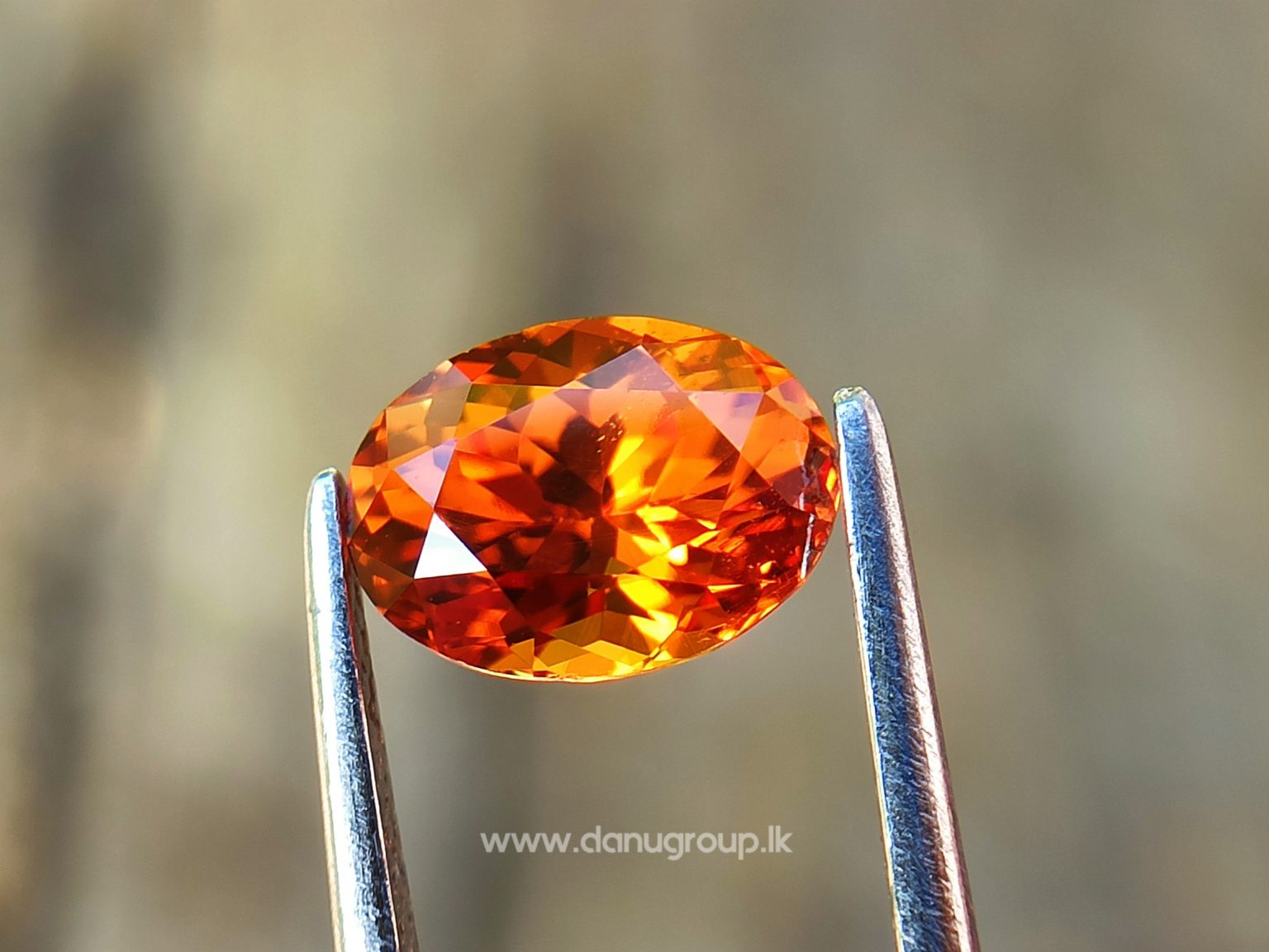 Natural Vivid Orange Spessartite Garnet - Danu Group