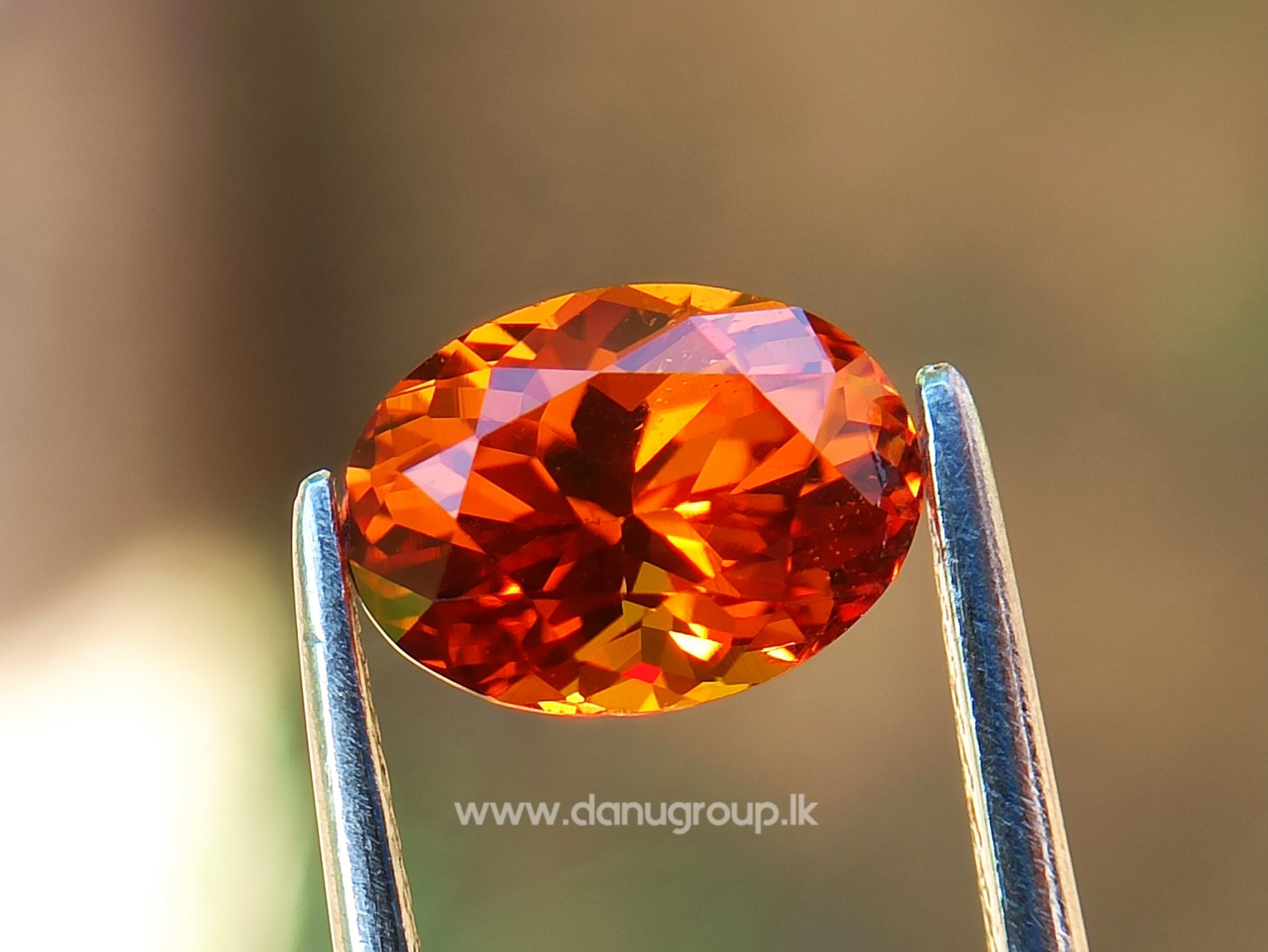 Natural Vivid Orange Spessartite Garnet - Danu Group