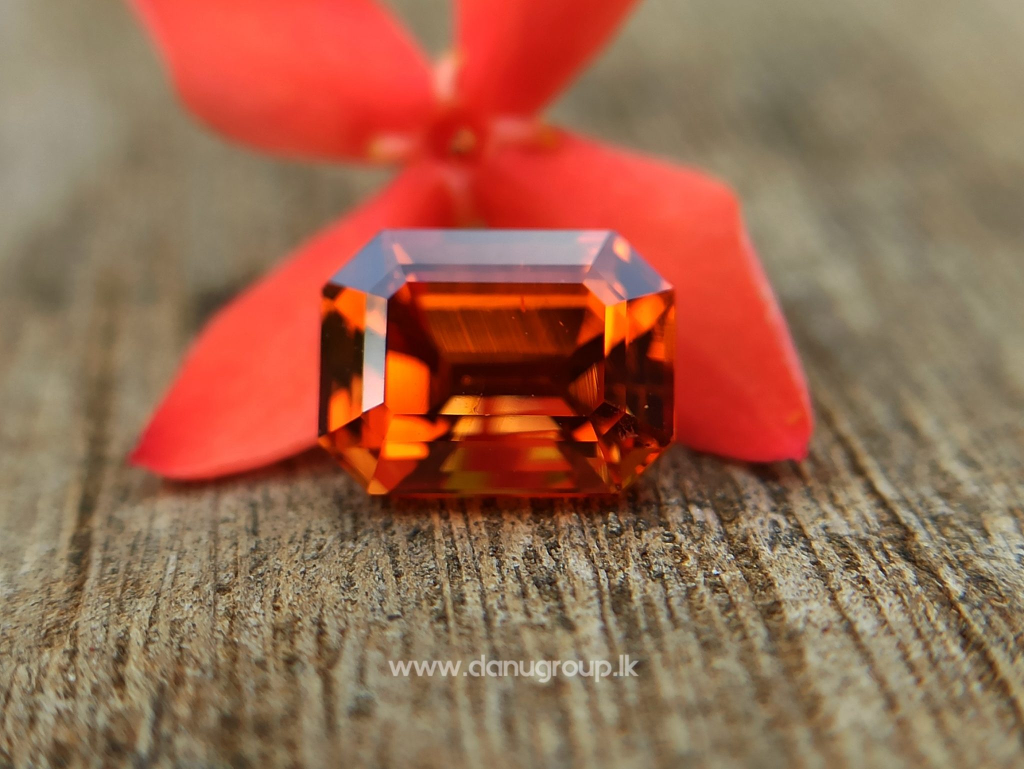 Natural Vivid Orange Spessartite Garnet - Danu Group