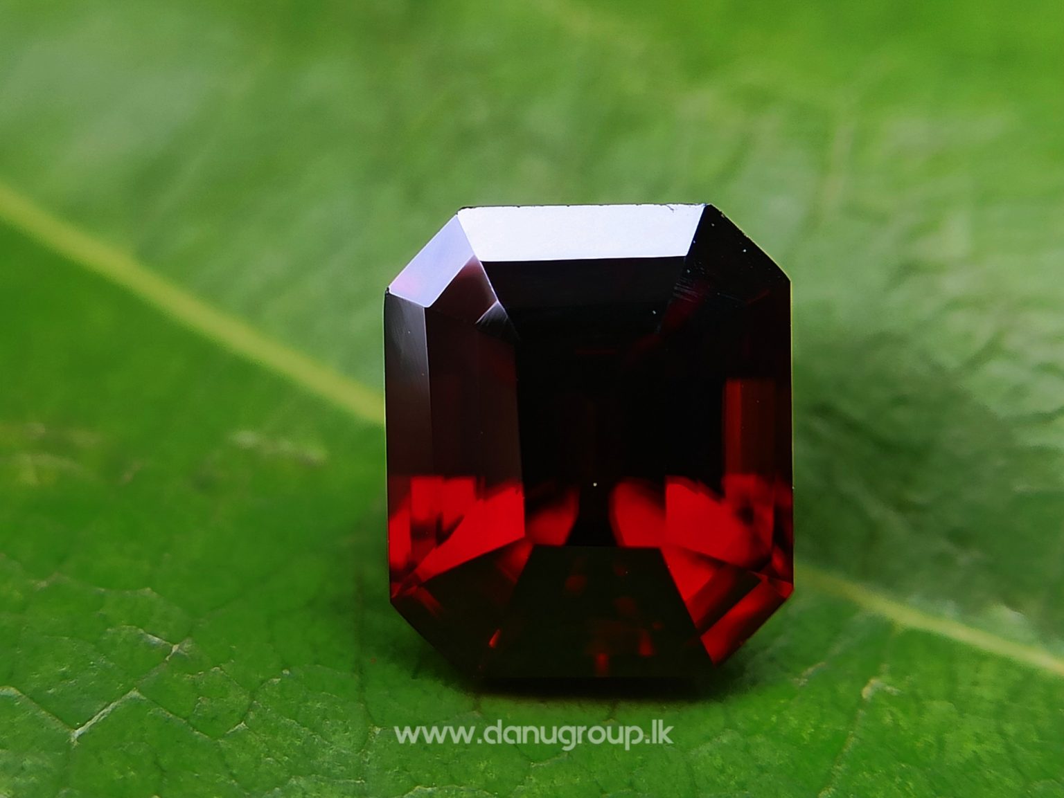 Ceylon Natural Red Zircon - Danu Group