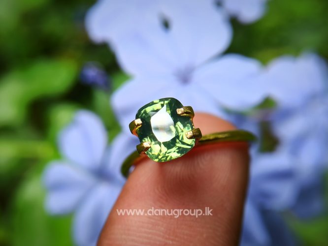 Ceylon Natural Green Zircon - Danu Group