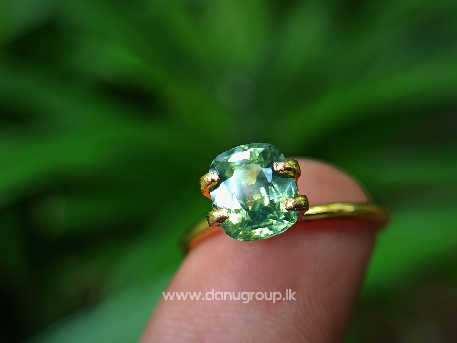Ceylon Natural Green Zircon - Danu Group