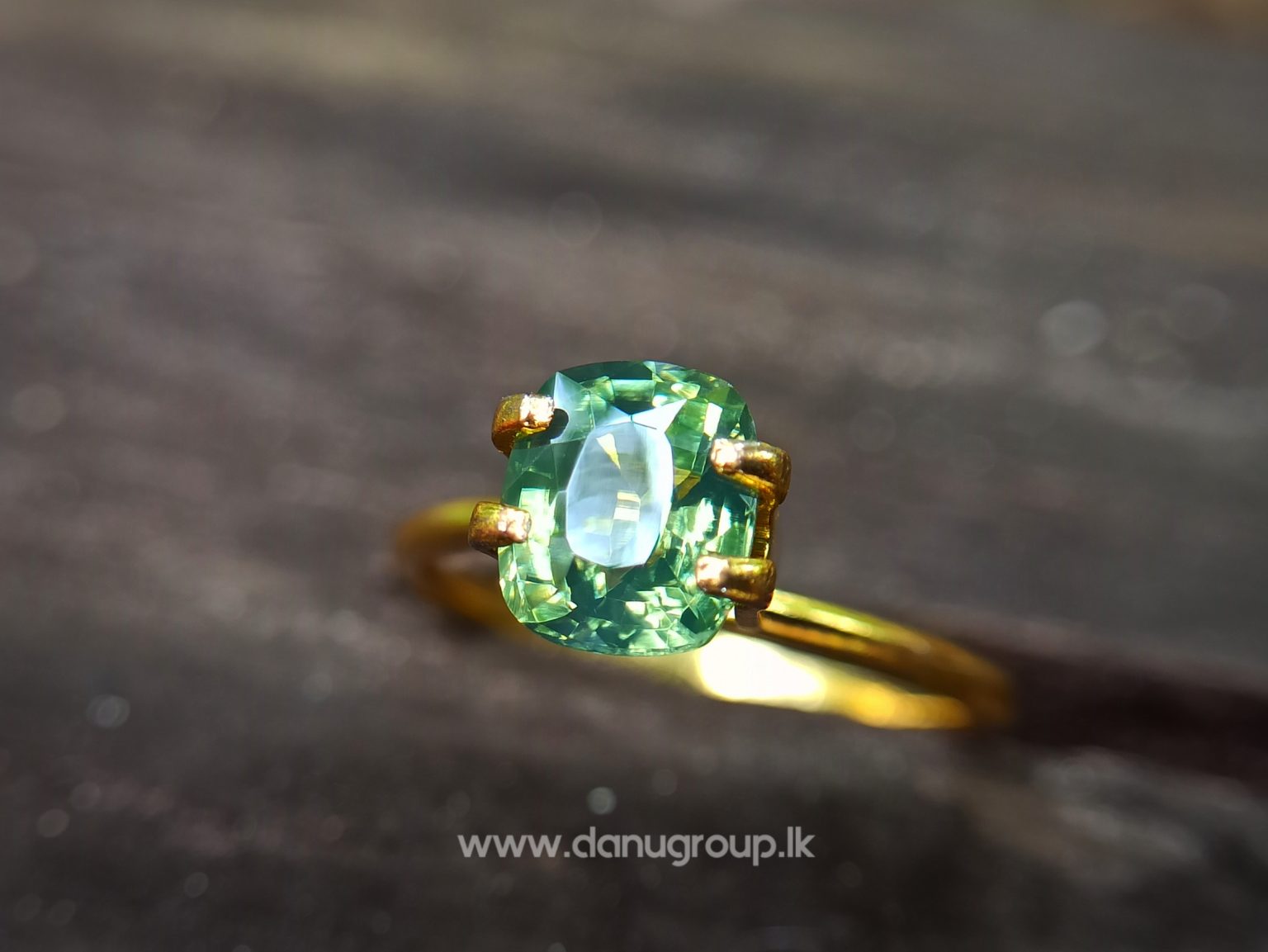 Ceylon Natural Green Zircon - Danu Group