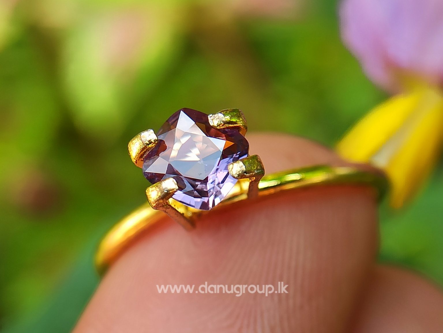 Ceylon Natural Purple Sapphire - Danu Group
