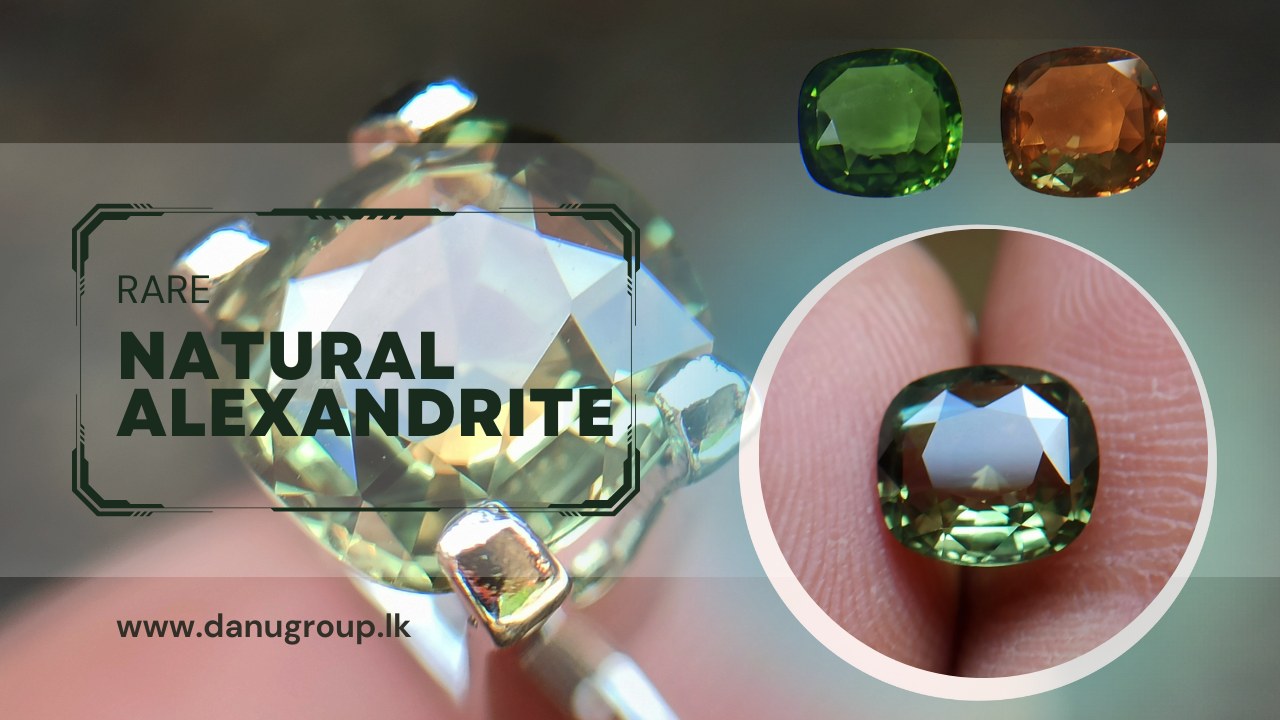 Rare Natural Alexandrite - Danu Group